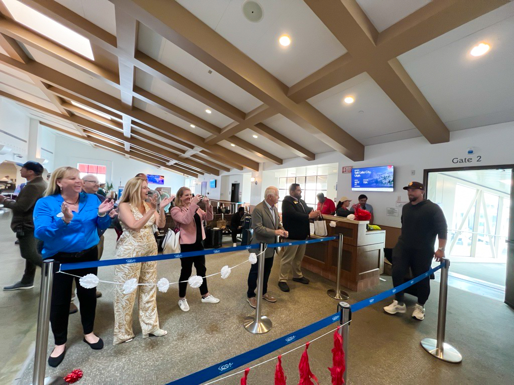 SBA Celebrates Return of Delta Airlines | Fly SBA